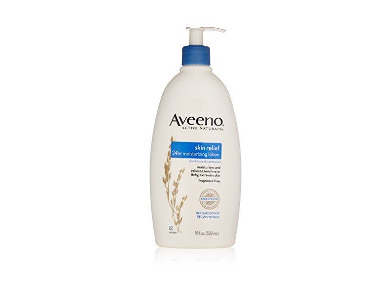 Aveeno Active Naturals Skin Relief 24 Hour Moisturizing Lotion, 18 oz ...