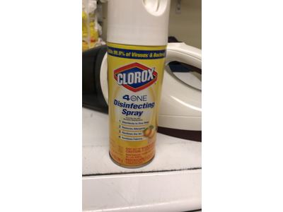 Clorox Company 4-in-1 Disinfectant Spray, Citrus, 14 oz Ingredients and ...