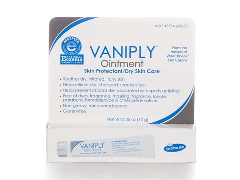 Vaniply Ointment Skin Protectant for Dry Skin Care, 0.35 oz Ingredients ...