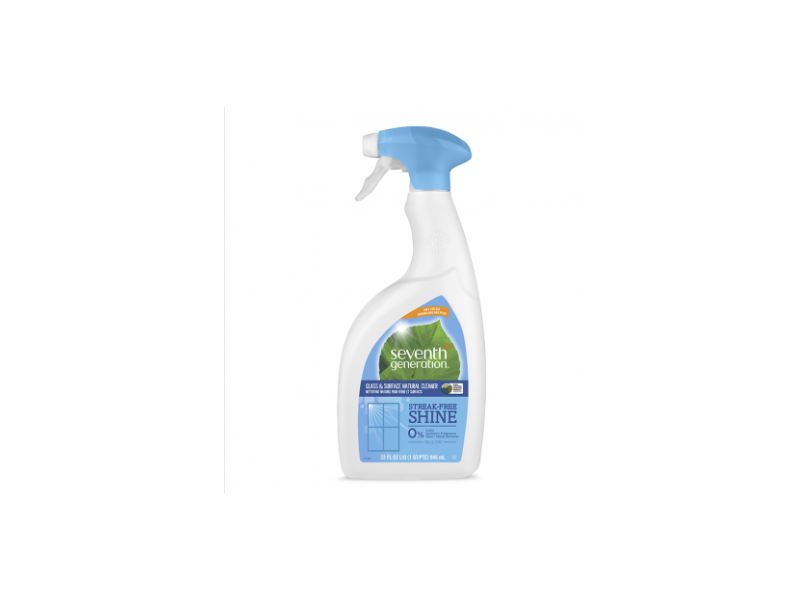 Seventh Generation Glass & Surface Natural Cleaner, Free & Clear, 32 fl ...