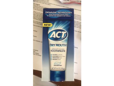 Act Toothpaste Dry Mouth Size 4.6 Act Toothpaste Dry Mouth 4.6z ...