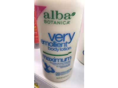 Alba Botanica Very Emollient Body Lotion, Maximum, 32 oz Ingredients ...