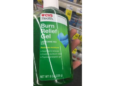 CVS Health Burn Relief Gel, 8 oz Ingredients and Reviews