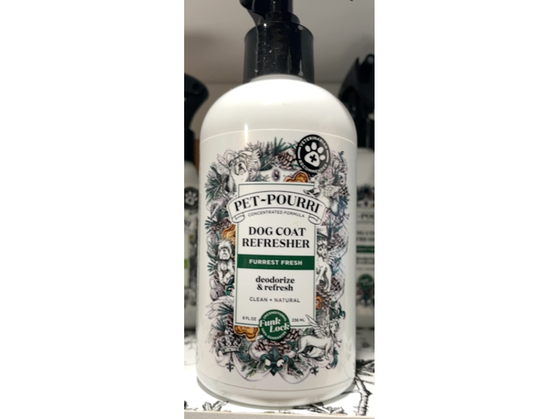 Pourri Dog Coat Refresher, Furrest Fresh, 8 fl oz/236 mL Ingredients ...