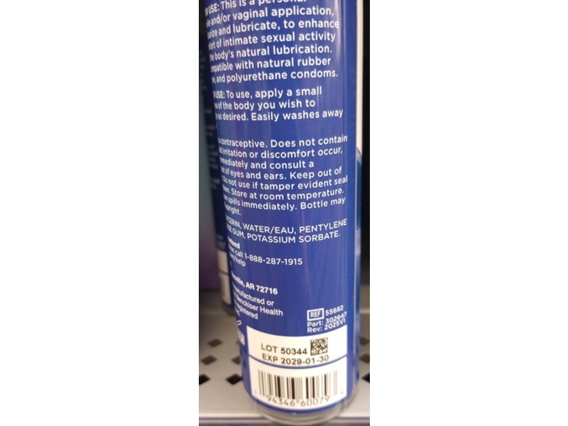Equate Liquid Personal Lubricant, 5 fl oz/147 mL Ingredients and Reviews