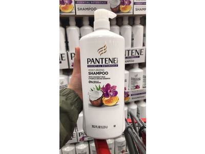 Pantene Essential Botanicals Moisturizing Shampoo, Coconut Milk ...