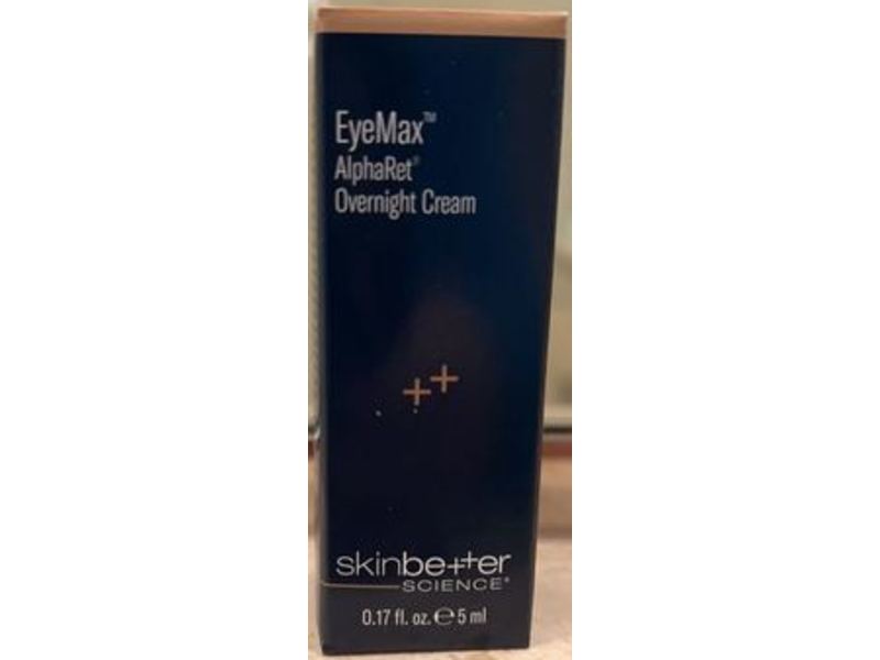 Skin Better Science Eyemax Alpharet Overnight Cream, 0.17 fl oz/5 mL ...