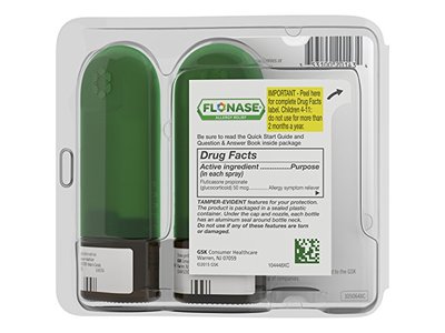 Flonase Fluticasone Propionate Twin Pack Nasal Spray for Allergy Relief ...