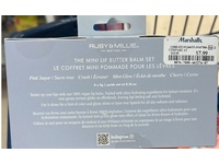 Ruby & Millie The Mini Lip Butter Balm Set, Pink Sugar, Crush, Mint ...