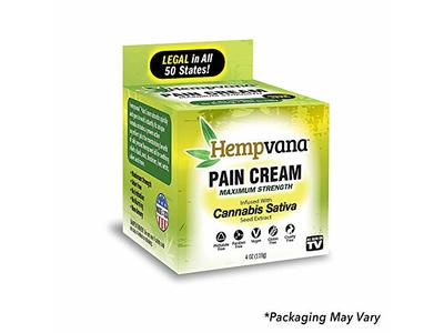 Original Hempvana Pain Relief Cream by BulbHead - The Hemp Cream for ...