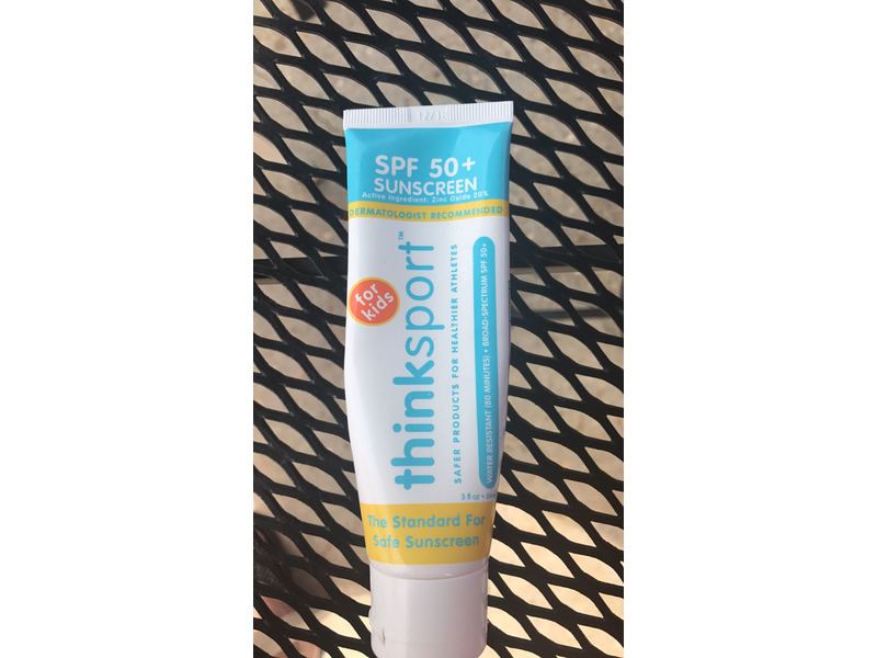 Think Sport Kids SPF 50+ Sunscreen 3.0 Oz Ingredients and Reviews