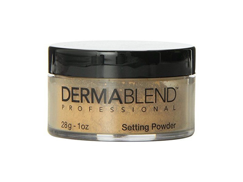 Dermablend Loose Setting Powder-Warm Saffron Ingredients and Reviews