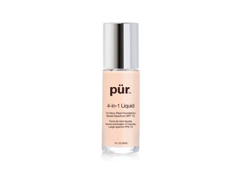 Pur Minerals 4-in-1 Liquid Foundation, SPF 15, Light, 1 fl. oz ...