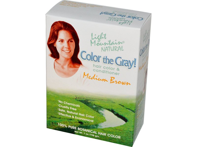 Light Mountain Natural Color The Gray, Lotus Brands Inc. Ingredients ...