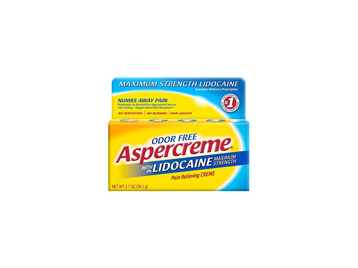 Aspercreme with Lidocaine, 2.7 Ounce Ingredients and Reviews