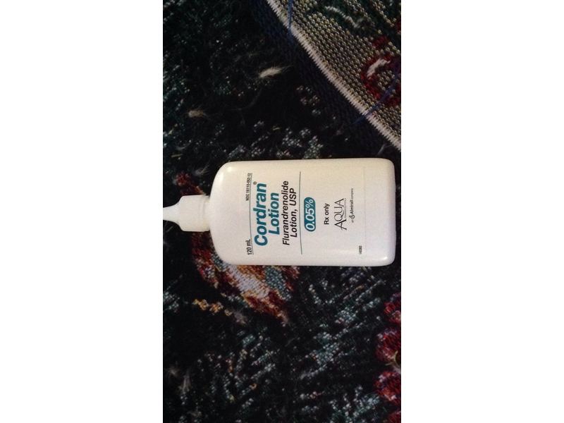 Cordran Lotion, Flurandrenolide Lotion USP, 0.05%, (RX), Almirall ...