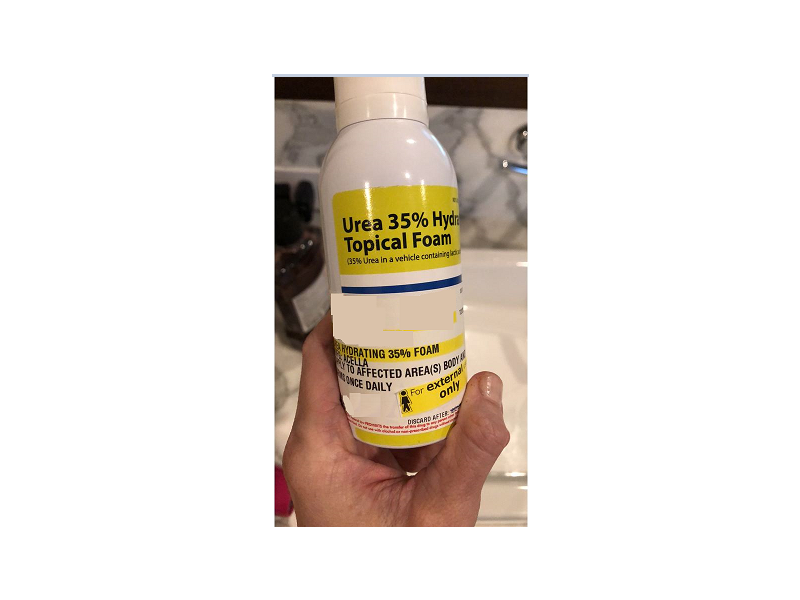 Urea 35% Hydrating Topical Foam (RX) Ingredients and Reviews