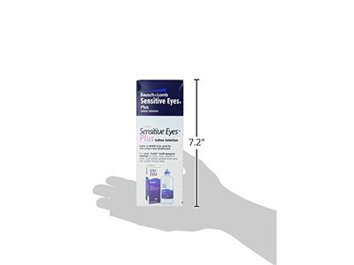 Sensitive Eyes Plus Saline Solution, 12 oz Ingredients and Reviews