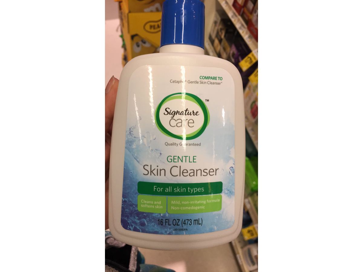 Signature Care Gentle Skin Cleanser, 16 fl oz Ingredients and Reviews