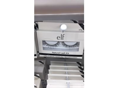 Elf Natural Lash Kit, Black 1713, 1 pair w/glue, 0.02 fl oz Ingredients ...