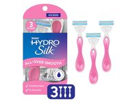 Schick Hydro Silk Disposable Jet Ables, All-Over Smooth, 3 Count ...