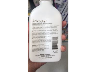 AmLactin Daily Moisturizing Body Lotion, 7.9 oz Ingredients and Reviews