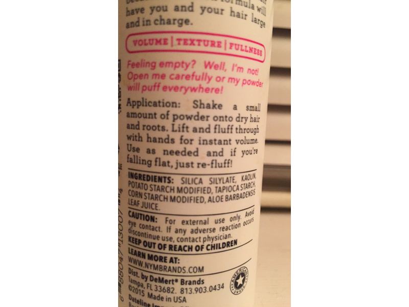 Not Your Mother's Girl Powder Volumizing Hair Powder, 0.21 oz ...