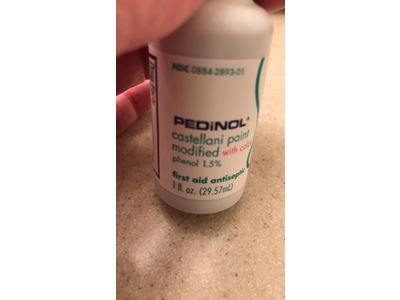 Pedinol Castellani Paint Modified with Color, 1 fl oz Ingredients and ...