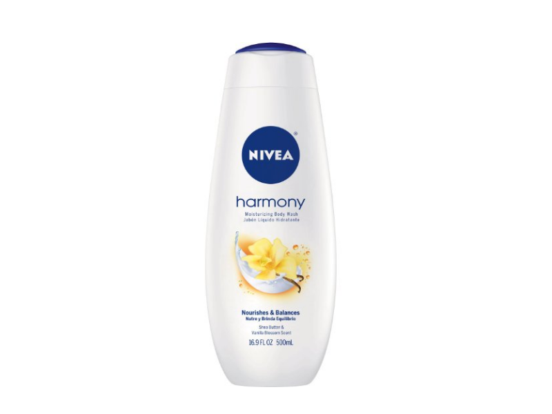 Nivea Touch of Harmony Moisturizing Body Wash, Shea Butter & Vanilla ...