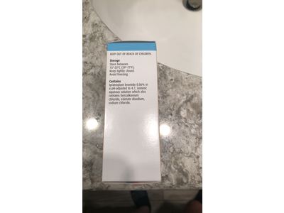 Ipratropium Bromide Nasal Solution, 0.06% Nasal Spray (RX),15 mL Bausch ...