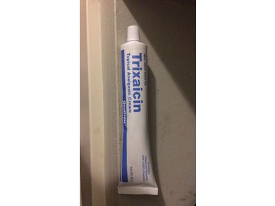 Trixaicin Topical Analgesic Cream 0.025% (RX), 3x60 Gm Tubes, Qualitest ...