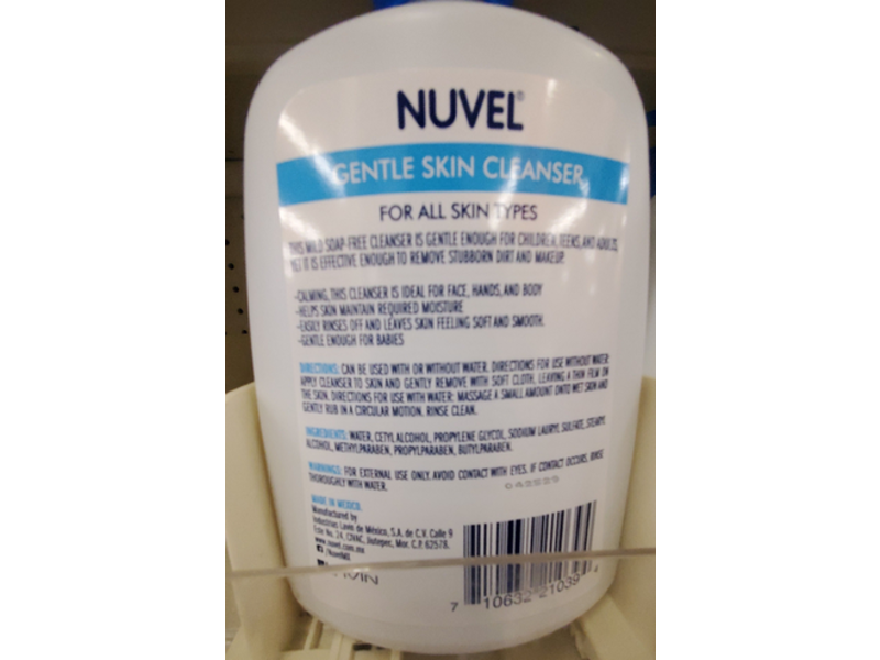 Nuvel Gentle Skin Cleanser