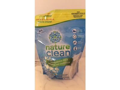 Nature Clean Automatic Dishwasher Pacs, Unscented, 24 count ...