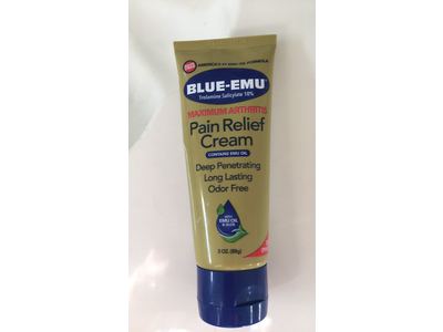 Blue Emu Maximum Arthritis Pain Relief Cream, 3 oz Ingredients and Reviews