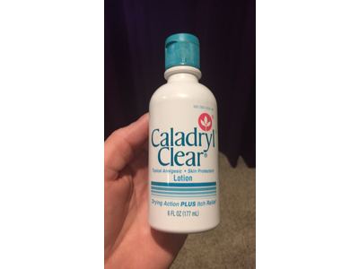 Caladryl Clear Skin Protectant Lotion, 6 oz Ingredients and Reviews