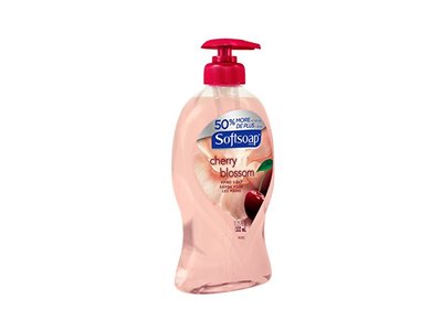 Softsoap Liquid Hand Soap, Cherry Blossom - 11.25 fluid ounce ...