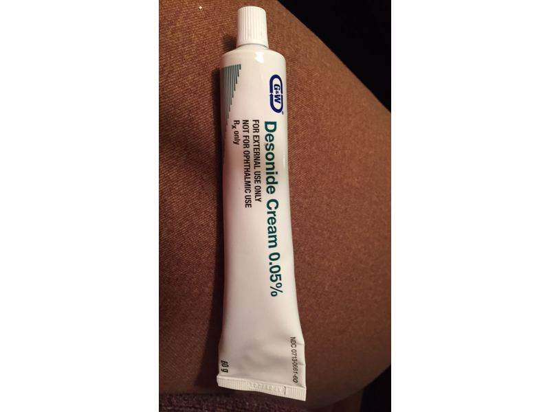 Desonide 0.05% Topical Cream (RX) 15 Grams, G&W Laboratories, Inc ...