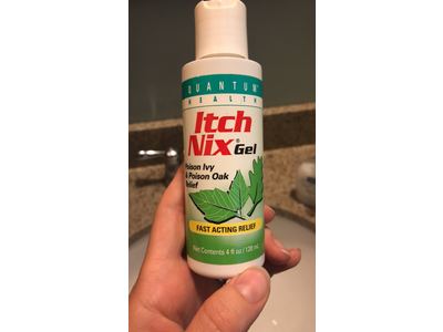Itch Nix Gel, Poison Ivy & Poison Oak Relief, 4 fl oz Ingredients and ...