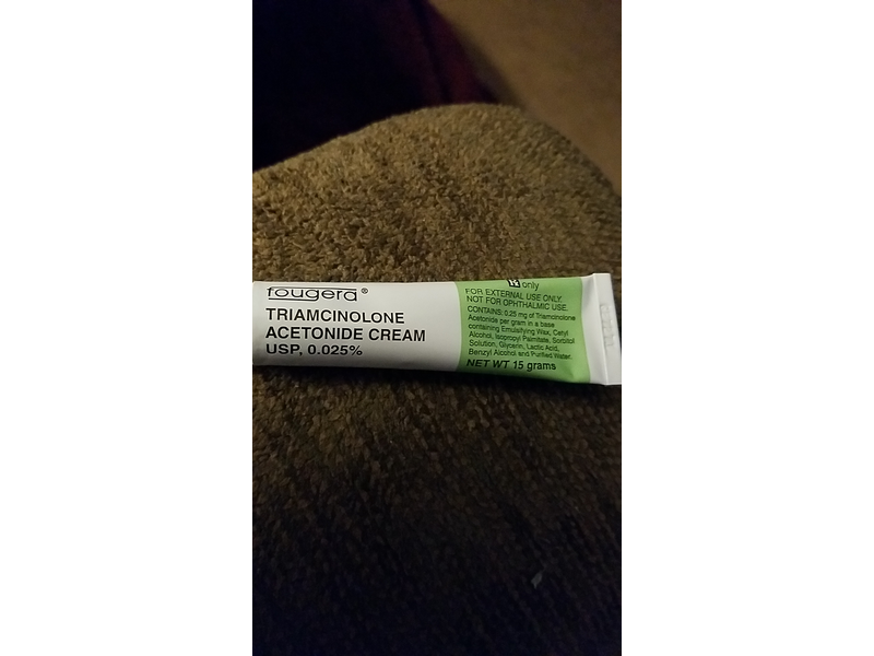 Triamcinolone Acetonide Cream 0.025% (RX) 15 Gm, Fougera Ingredients ...