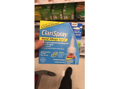 Claritin Clarispray Dose, 60 Count Ingredients and Reviews