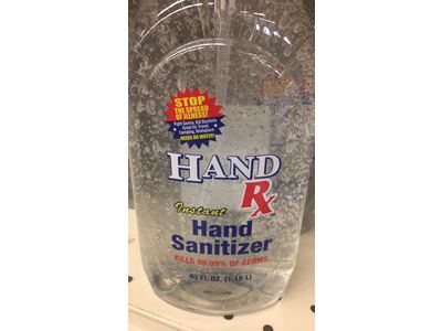 Hand RX Instant Hand Sanitizer, 40 fl oz Ingredients and Reviews