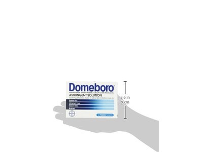 Domeboro Astringent Solution, 12 packets Ingredients and Reviews