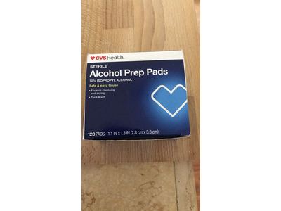 CVS Health Alcohol Prep Pads, 120 ct Ingredients and Reviews