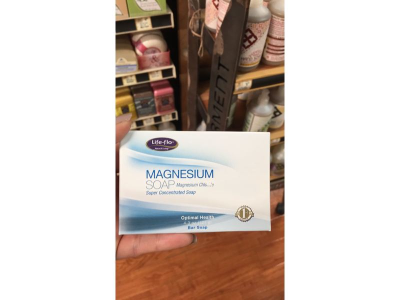 Life-flo Magnesium Bar Soap, 4.3 oz Ingredients and Reviews