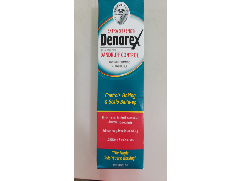 Denorex Extra Strength Dandruff Shampoo+Conditioner, 10 fl oz ...