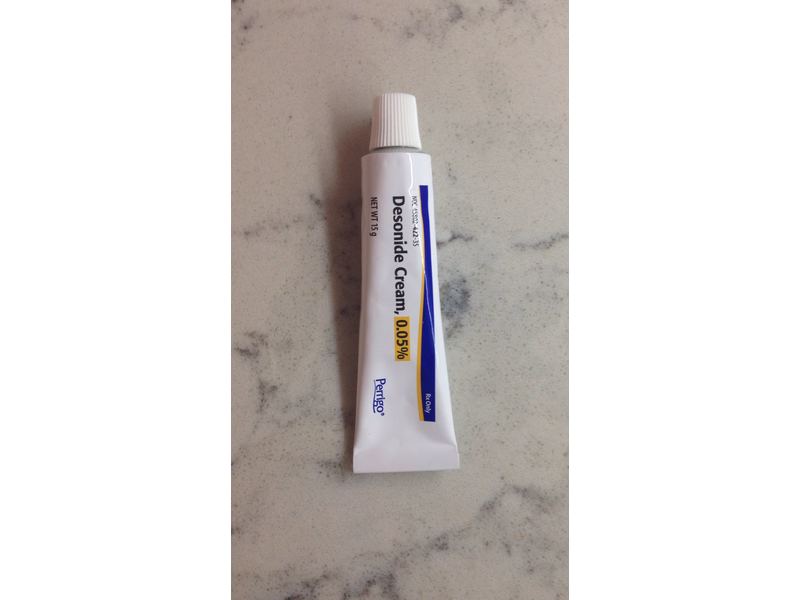 Desonide 0.05% Topical Cream (RX) 15 Grams, Perrigo. Ingredients and ...