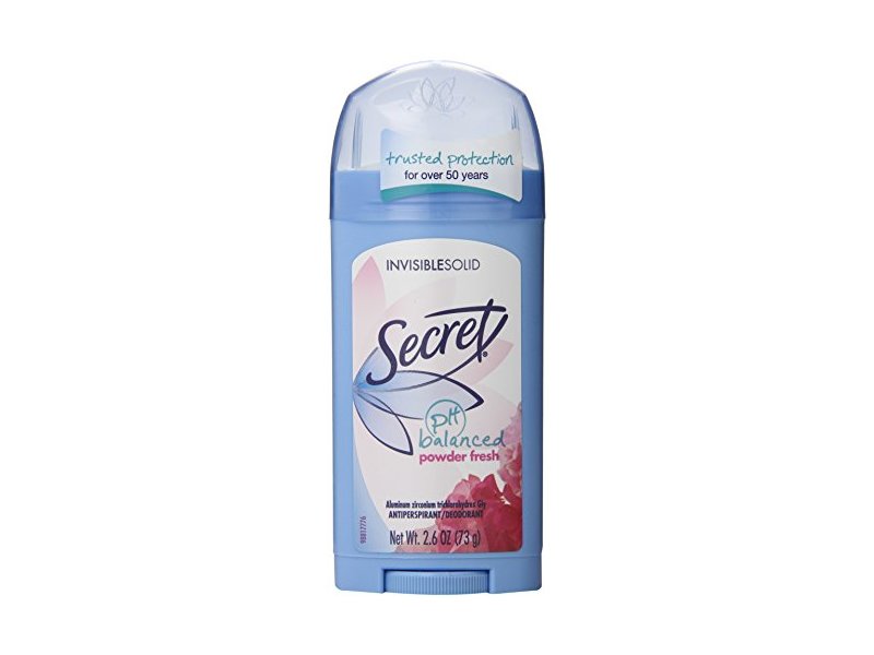 Secret Invisible Solid Powder Fresh Scent Antiperspirant & Deodorant 2. ...