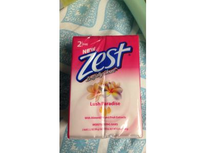 Zest Zestfully Clean Lush Paradise Bath Soap, 3.2 oz each Ingredients ...