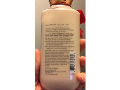 Bath & Body Works Body Lotion, Gingerbread Latte, 8 ounce Ingredients ...