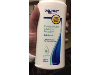 Equate Advanced Recovery Skin Care Lotion, 10oz Ingredients and Reviews